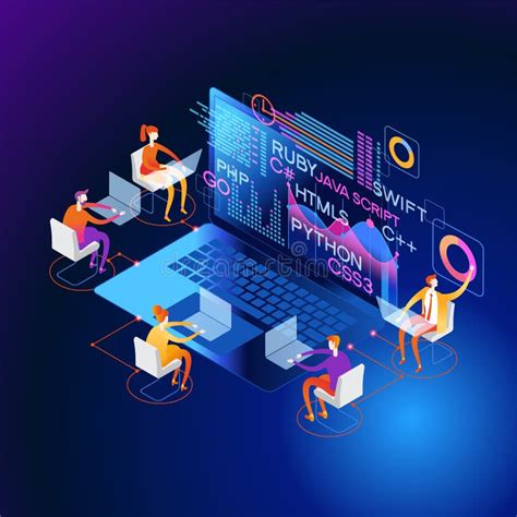 programming skills concept banner stock illustration illustration of computer concept 159274375