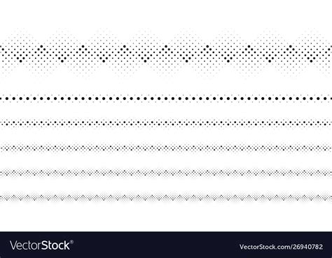 Repeating Abstract Monochrome Circle Pattern Page Vector Image