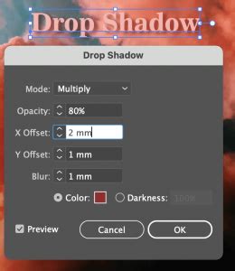 Quick Steps To Add Drop Shadow In Adobe Illustrator