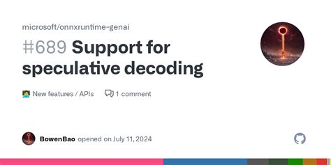 Support For Speculative Decoding Microsoft Onnxruntime Genai