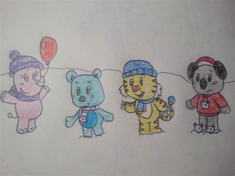 Lulu Mei Mei Rintoo And Tolee In Winter Outfits By Lelan B Keeton On Deviantart