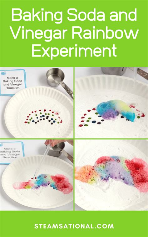 Super Fun Fizzing Rainbow Experiment For Little Scientists