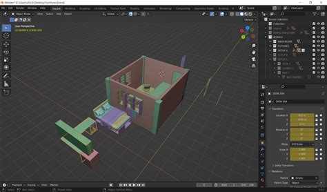 Objects Move To Random Locations When I Load Up File Why Is This