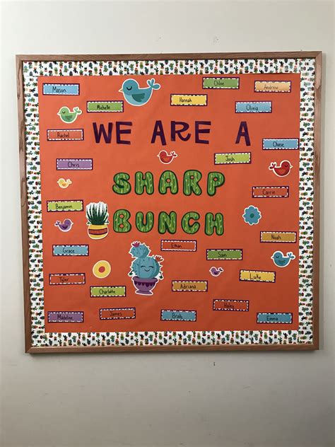 A Sharp Bunch Cactus Classroom Decoration And Bulletin Board Idea