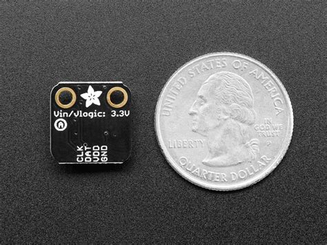 Adafruit Pdm Microphone Breakout With Jst Sh Connector The Pi Hut