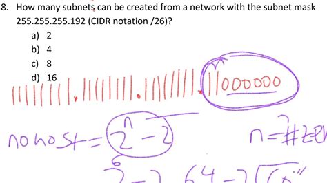 Subnetting Question 8 In Amharic Networking Youtube