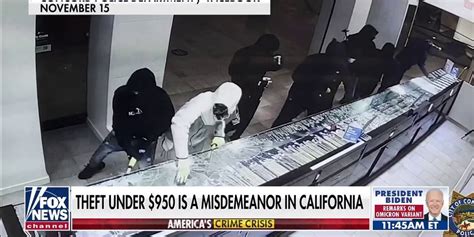 California Crime Policies Under Fire Amid Surge In Smash And Grab