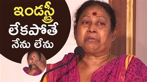 Allari Subhashini Gets Emotional About Film Industry Allari