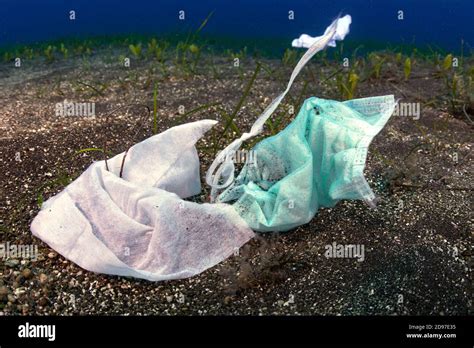 Environmental Problem Caused By The Misuse Of Masks And Other Plastic Waste Covid Pandemic