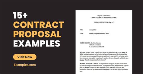 10 Contract Proposal Examples To Download