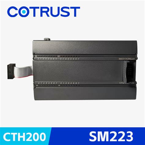 Cotrust Cth200 PLC Sm223 16di 16do 24VDC Relay Ethernet Port PLC Module 223 1PL32 Cotrust