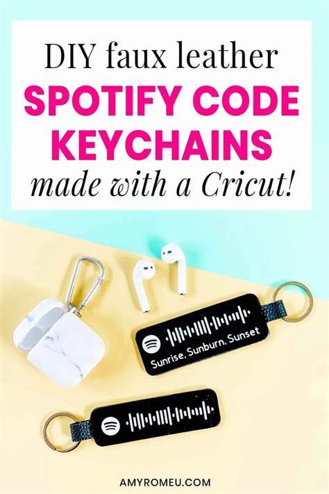 Diy Spotify Code Keychain