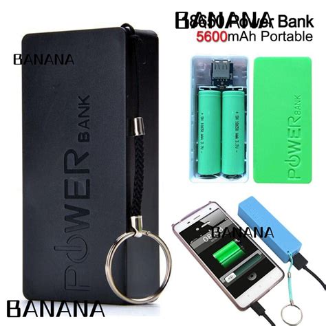 Banana1 เคสพาวเวอร์แบงค์ Diy 18650 สําหรับ Arduino 2 ชิ้น Shopee Thailand