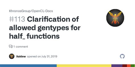 Clarification Of Allowed Gentypes For Half Functions Issue 113