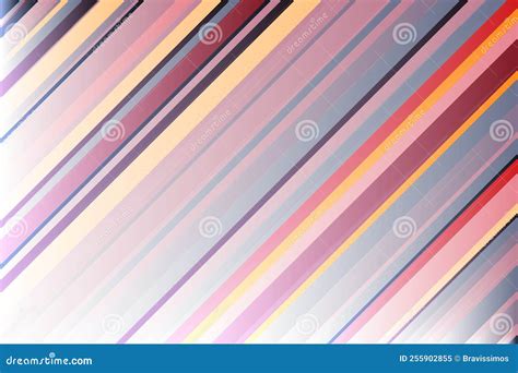 Multicolor Diagonal Stripe Background Line Pattern Pattern Stock Vector Illustration Of