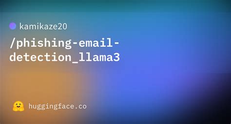 Kamikaze20phishing Email Detectionllama3 · Training Metrics