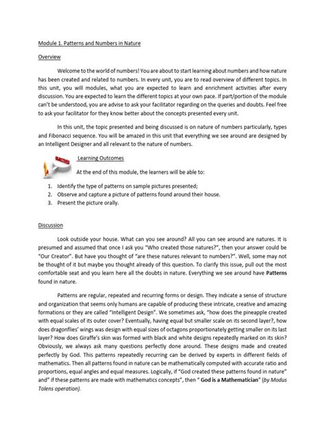 Unit 1 Mmw Pdf Pattern Symmetry