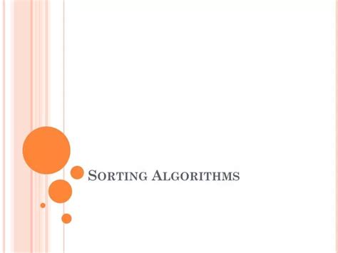 Ppt Sorting Algorithms Powerpoint Presentation Free Download Id2468429
