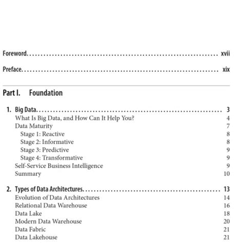 Deciphering Data Architectures