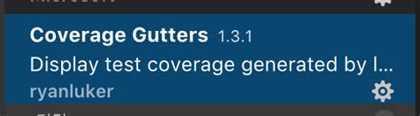 Cannot Load Coverage File Issue Ryanluker Vscode Coverage Gutters GitHub