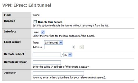 8 4 Configuring The VPN Tunnel