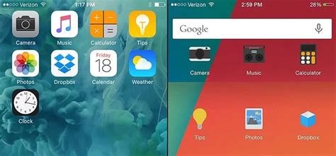 How To Make Your Iphone Look Feel Like Android Ios Iphone Gadget Hacks