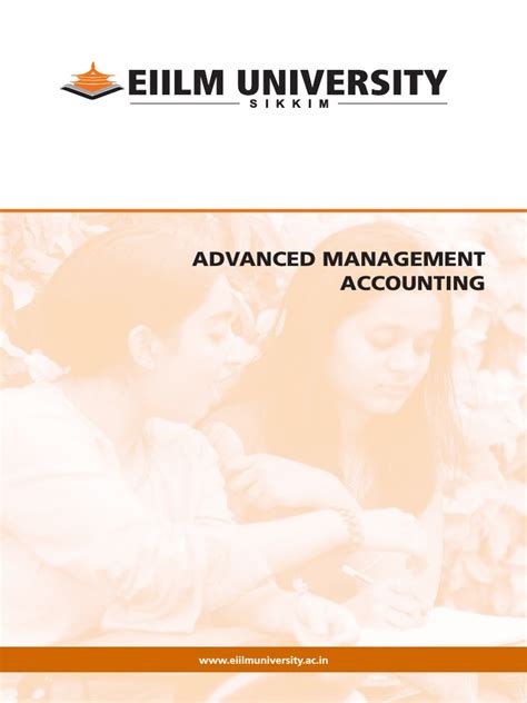 Advanced Management Accounting Pdf Management Accounting