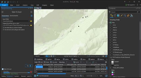 Failed To Execute Tabletoexcel Arcgis Pro 23 Esri Community