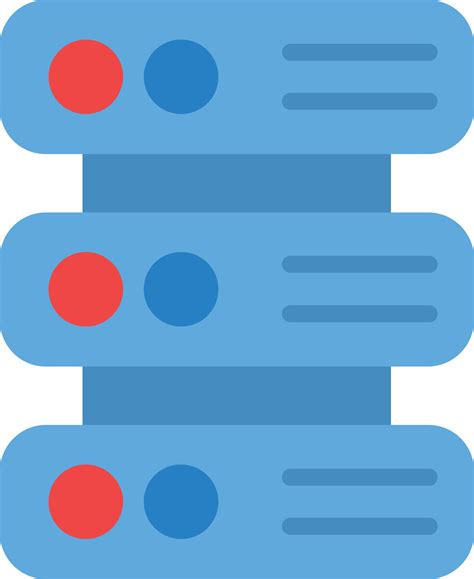 Database Flat Icon 11385282 Vector Art At Vecteezy