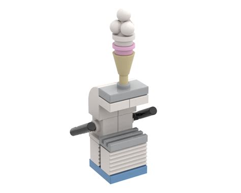 LEGO Set S Day Soft Serve Ice Cream Machine Seasonal Advent City