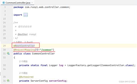 以rouyi为例分析spring Ioc、di Csdn博客