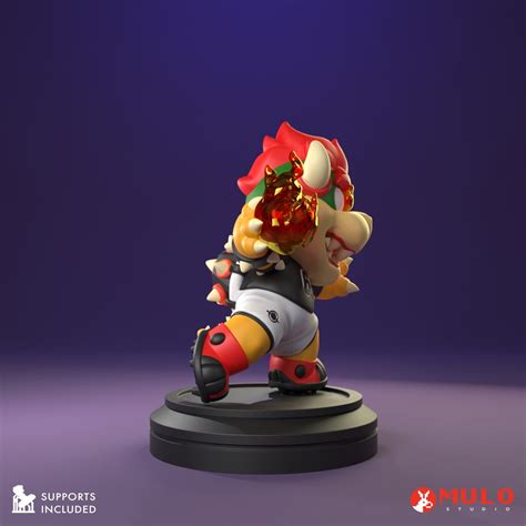 3d File Chibi Bowser Striker 🐢 ・3d Printing Idea To Download・cults