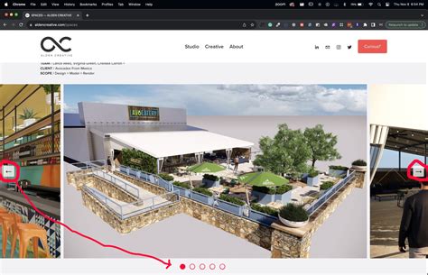 replacing gallery carousel and list carousel arrows with dots on