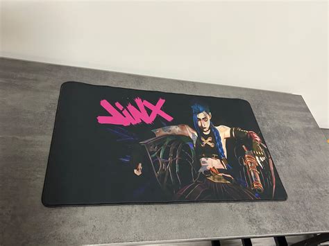 Arcane Jinx Mouse Pad Gaming Pad League Of Legends 60cm X 35cm X 4mm Etsy