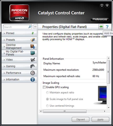 Download AnyThing AMD Previews New Catalyst Control Center Interface
