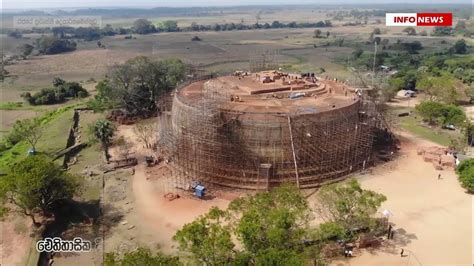 ඓතිහාසික දීඝවාපි පුදබිමේ සහ නීලගිරි මහා සෑයේ ප්‍රතිසංස්කරණ කටයුතුවල ප්‍රගතිය සොයා බැලේ Youtube