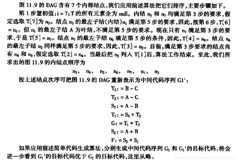 编译原理完整学习笔记（八）：目标代码生成 Csdn博客