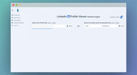 Linkedin Profile Viewer