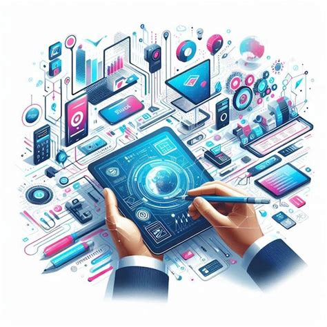 Visual Insights Sleek Icons And Clear Data Visualization Premium Ai