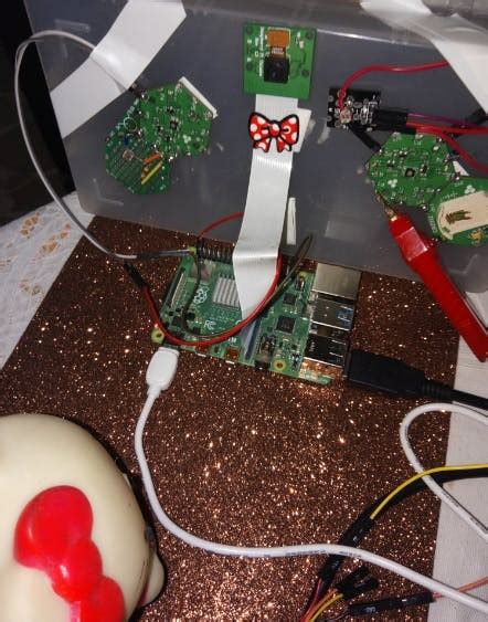 raspberry pi camera flash using hexabitz modules