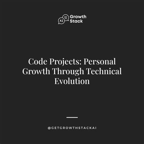 Softwaredevelopment Codeevolution Techjourney Growth Stack