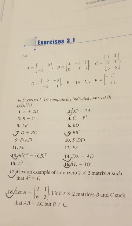 Solved A Square Exercises C Polo Chegg
