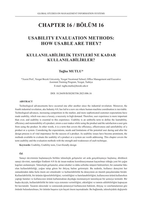 Pdf Usability Evaluation Methods How Usable Are They