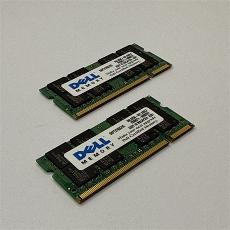 2 X Dimms Kingston 2gb 2rx8 Total 4gb Pc2 6400s Ddr2 Laptop Memory Ram 666 12 E2 Ebay