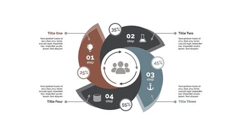 5 Step Circular Diagram Template For Powerpoint 8 Step Circu