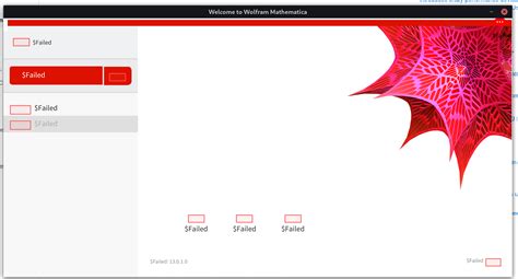 Front End Mathematia Ui Displays Failed In Several Places Mathematica Stack Exchange