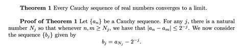 Functional Analysis If {x N } Is A Cauchy Sequence Then For All