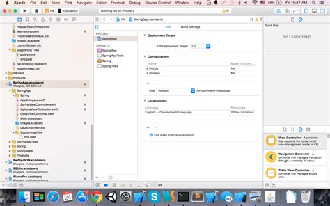 Ios Error Minimumosversion Invalid Segment Alignment Stack Overflow