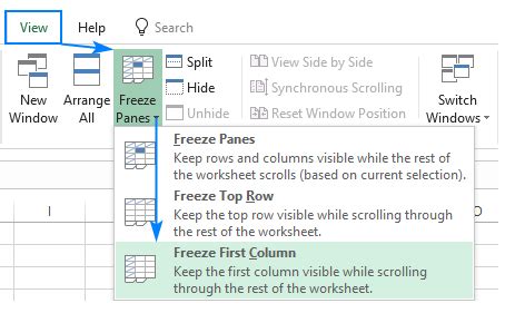 How To Freeze First Multiple Columns In Excel Sheeter