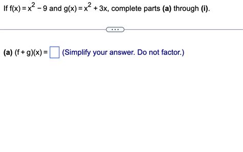 Solved Evaluate The Following Function At The Values